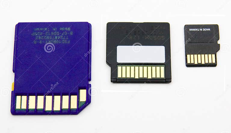 SD Flash Memory Cards stock image. Image of secure, data - 7684083