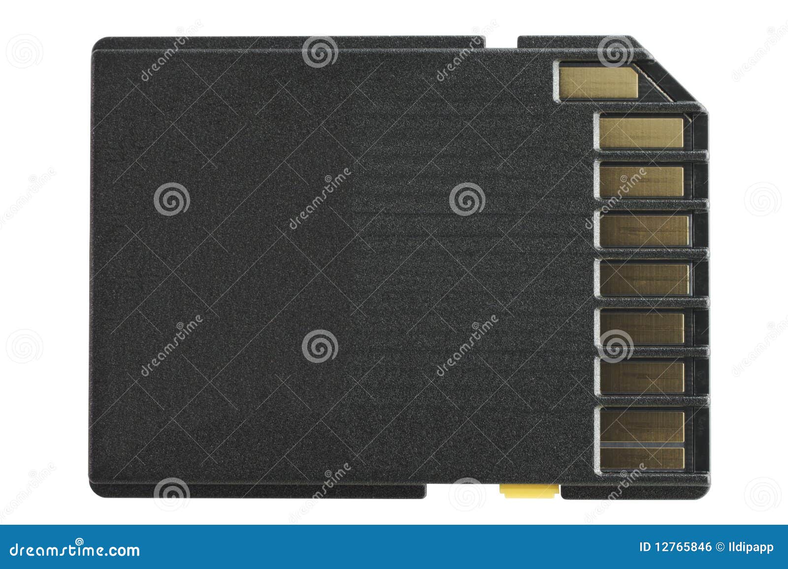 SD-Card (Rear Side) stock photo. Image of point, accessories - 12765846