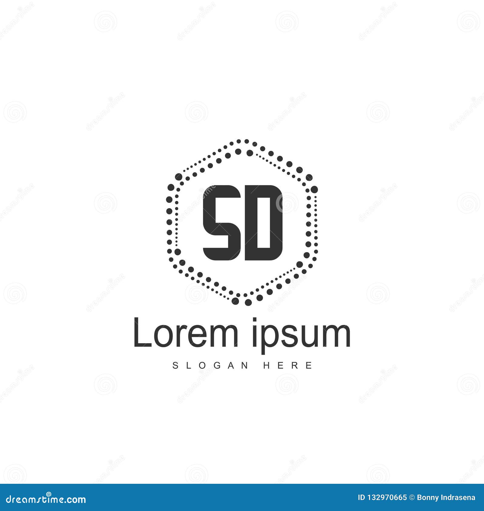 SD Letter Logo Design. Initial Letter SD Logo Template Stock ...