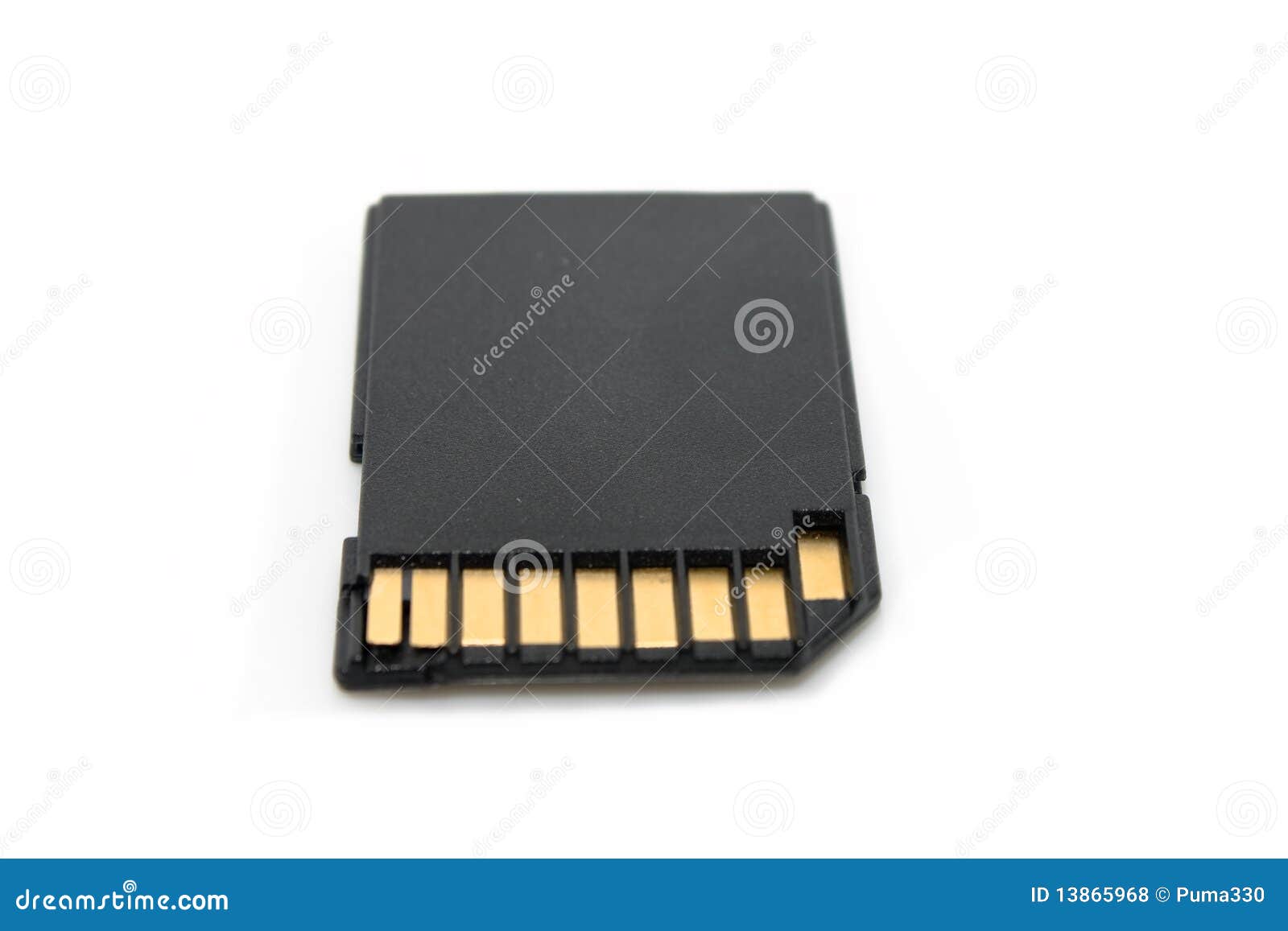 Memory Card Isolated On White Background - 2 Terabyte Stock Image ...