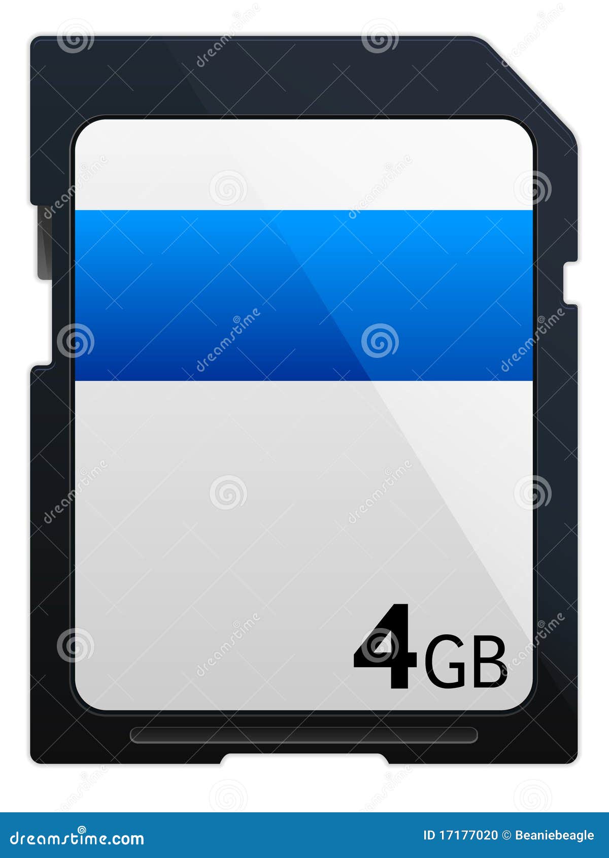 The Memory Card, Flash Map Animated, Comic Cartoon Stock Image ...