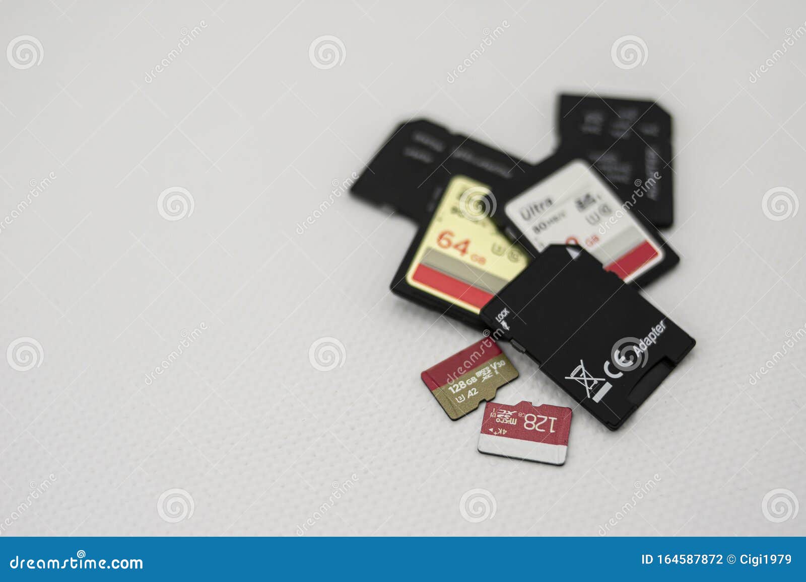 SD and Micro SD Memory Cards with Adapters for Data and Information ...