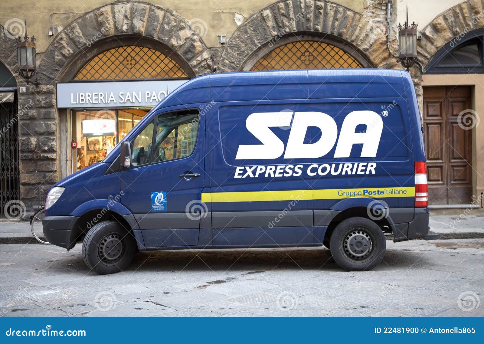 SDA Express Courier editorial image. Image of europe - 22481900