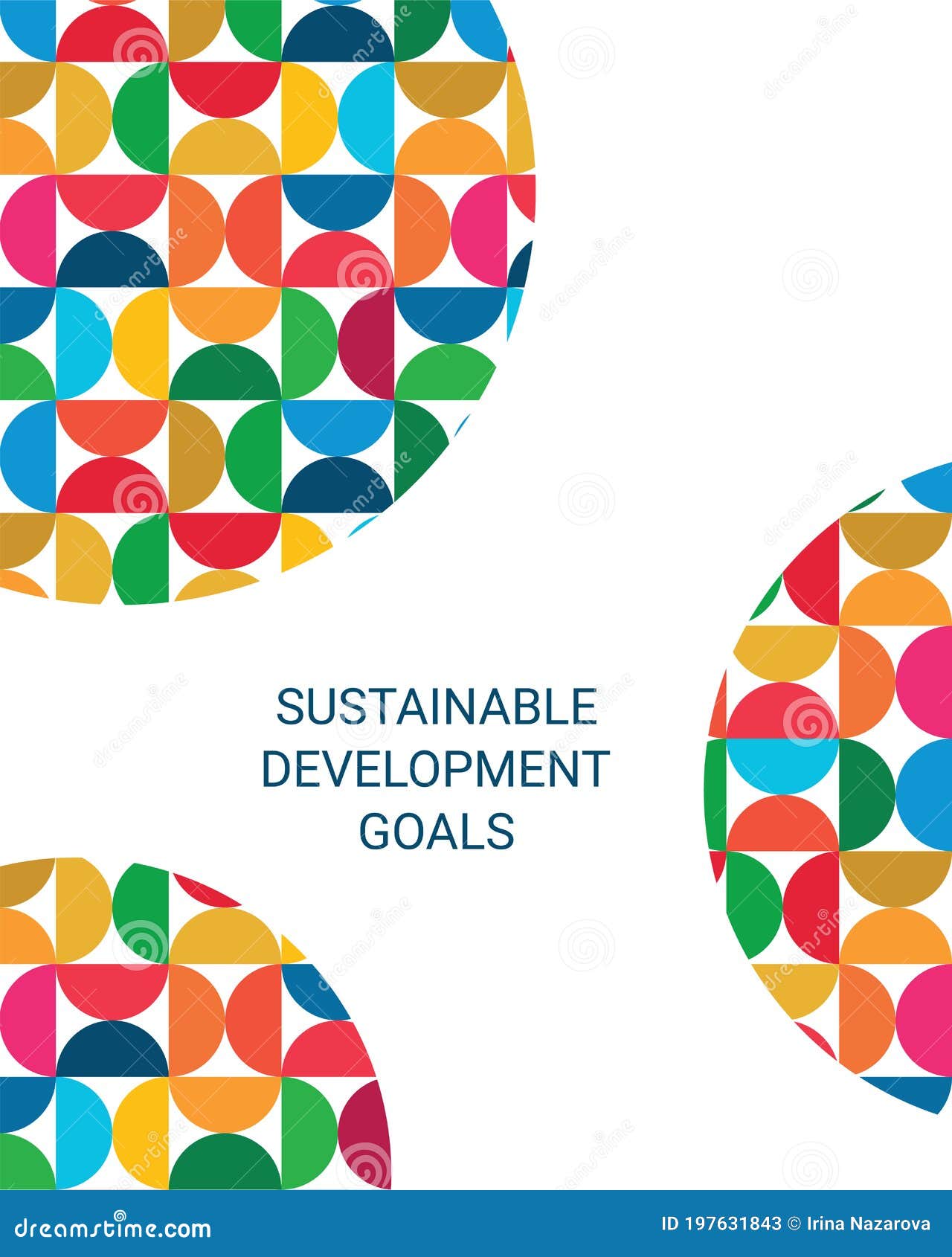 Sustainable Development Goals. Illustration EPS Stock Vector ...