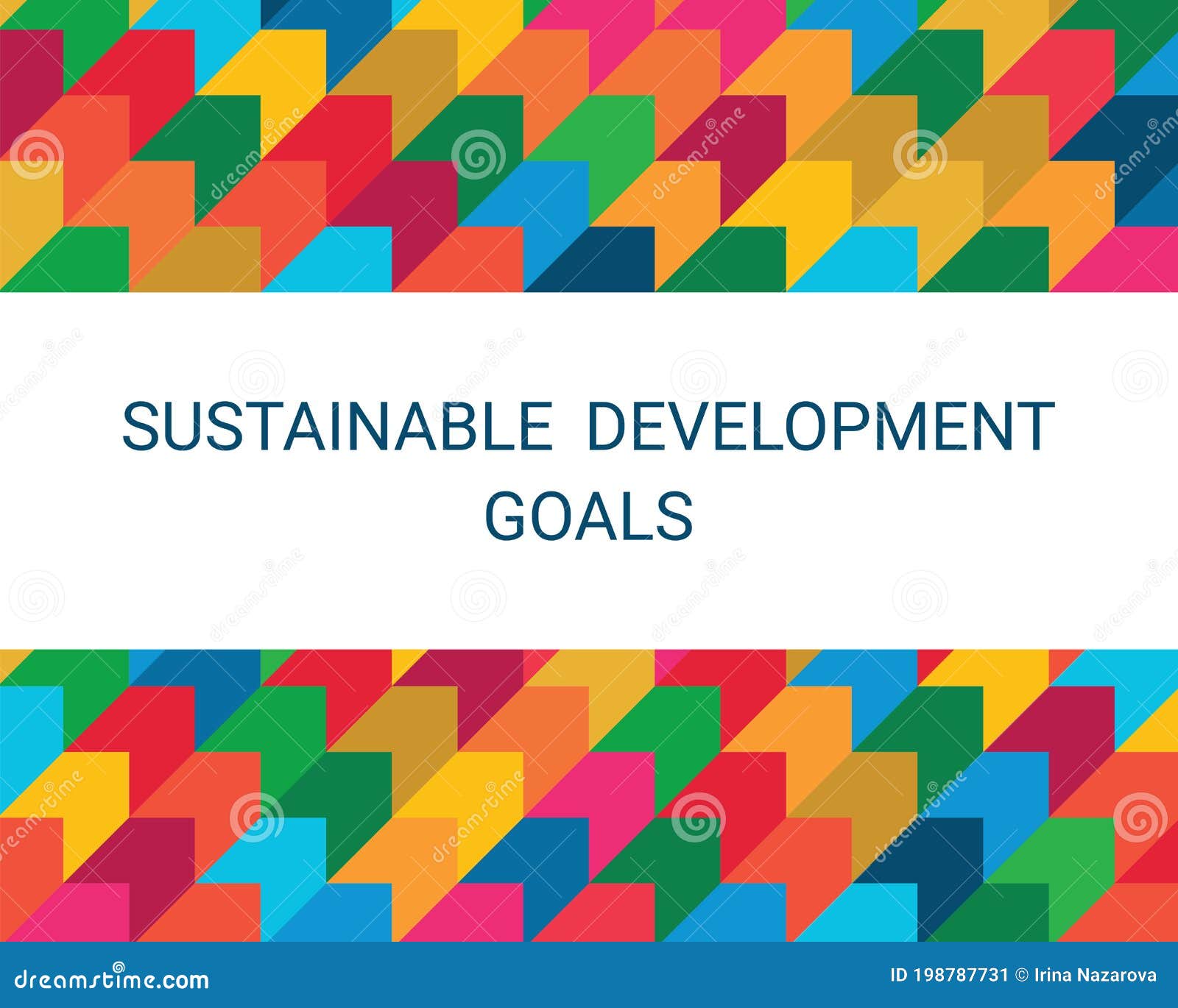 Sustainable Development Goals. Illustration EPS Stock Vector ...