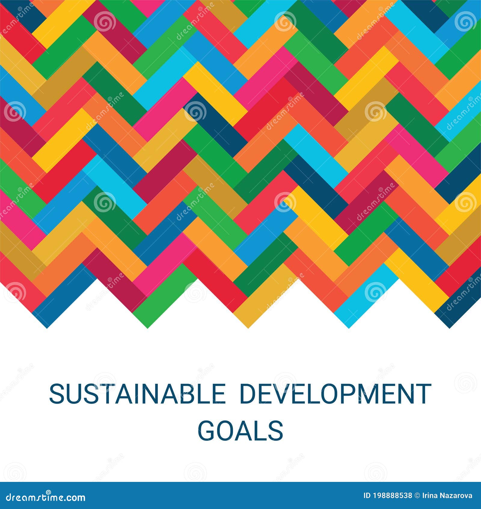 Sustainable Development Goals. Illustration EPS Stock Vector ...