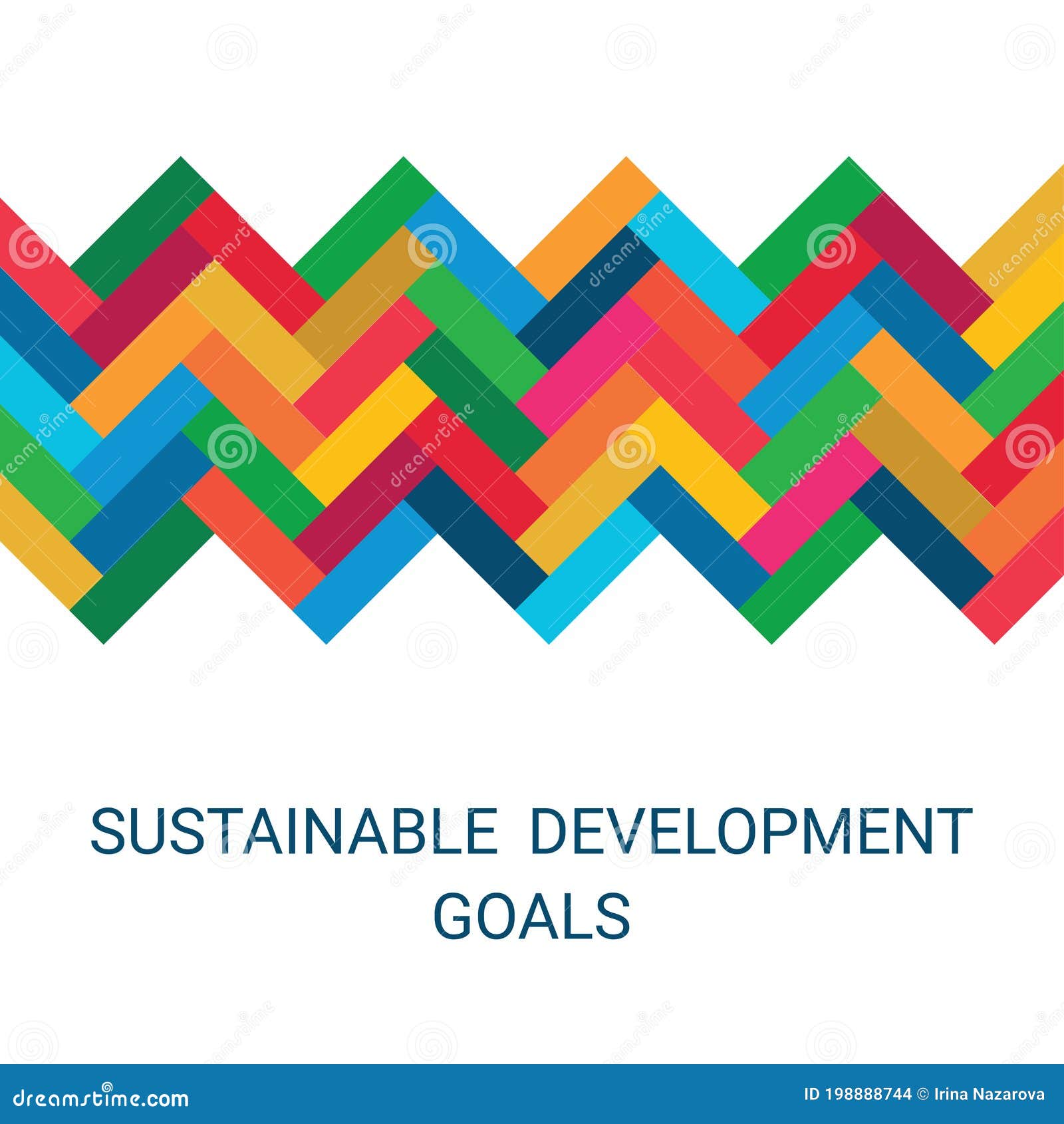 Sustainable Development Goals. Illustration EPS Stock Vector ...