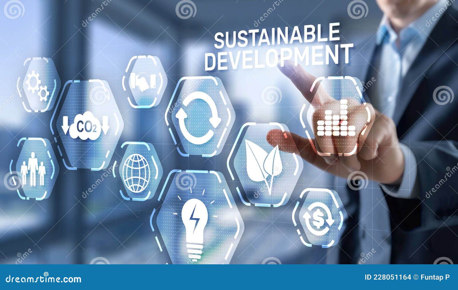 SDG - Sustainable Development Goals. Business Technology Concept Stock ...