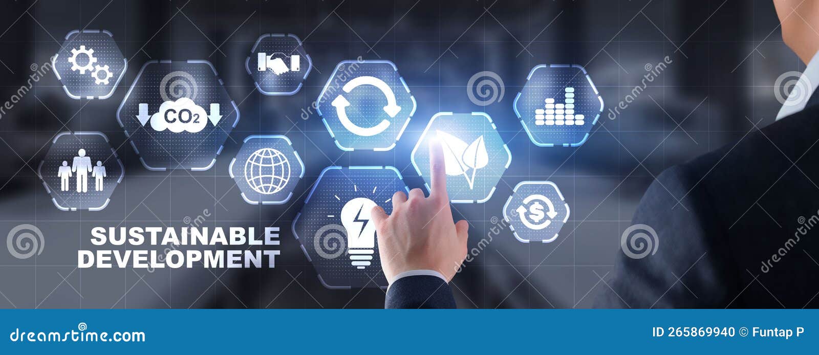 SDG - Sustainable Development Goals. Business Technology Concept Stock ...