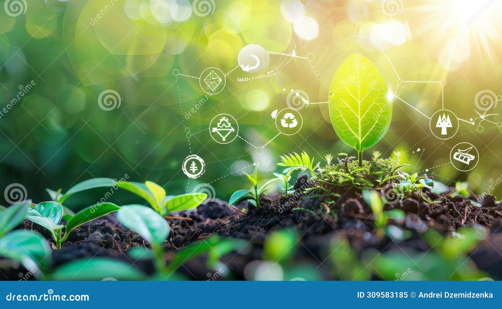 SDGs. Sustainable Development Goals. Environmental Technology Concept ...