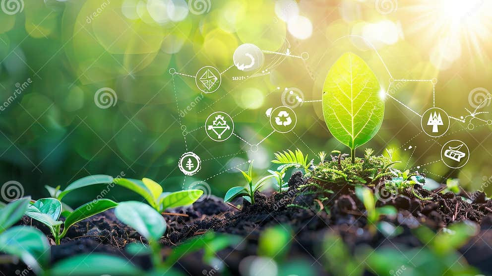 SDGs. Sustainable Development Goals. Environmental Technology Concept Stock Illustration ...