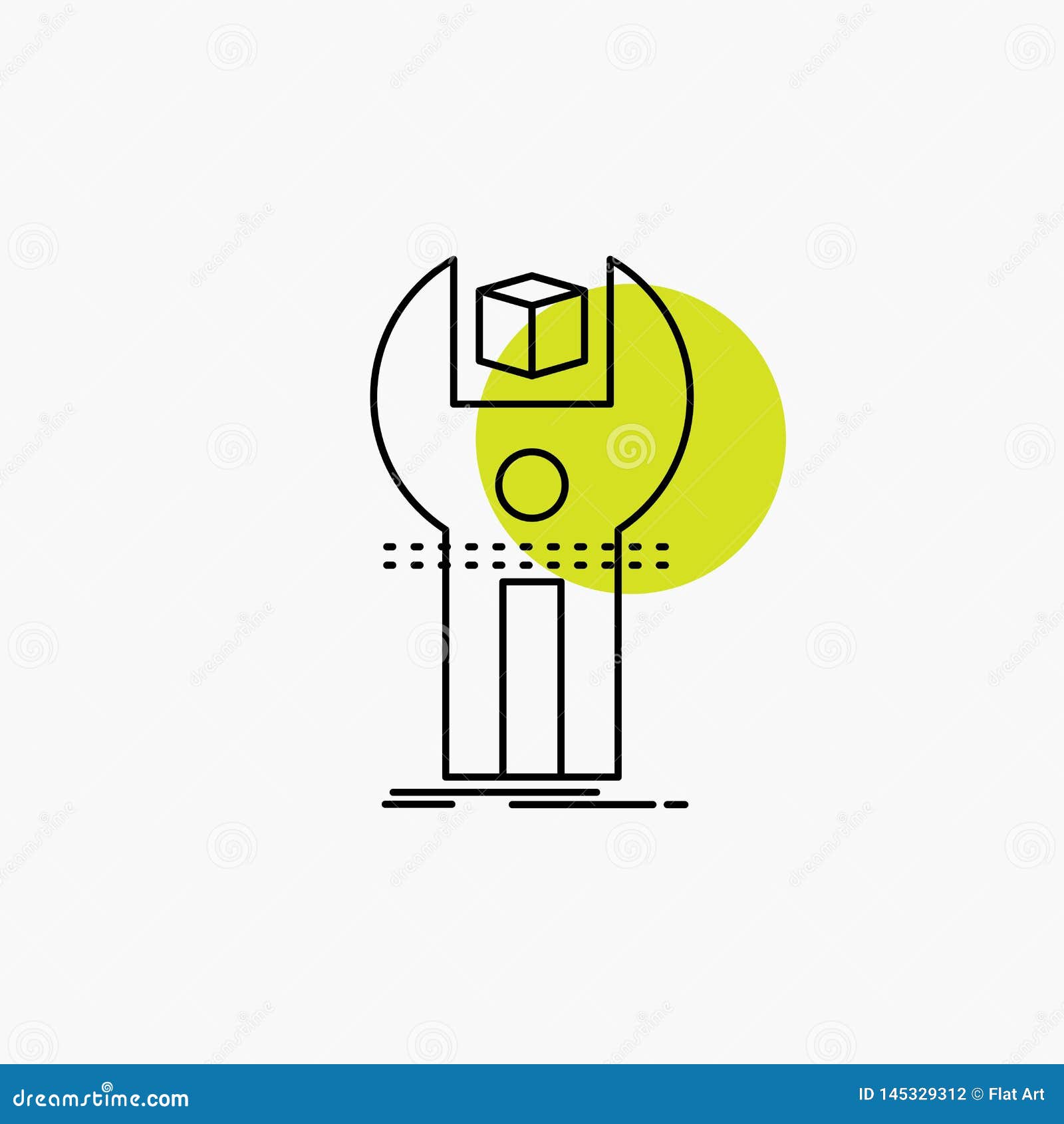 SDK, App, Development, Kit, Programming Line Icon Stock Vector ...