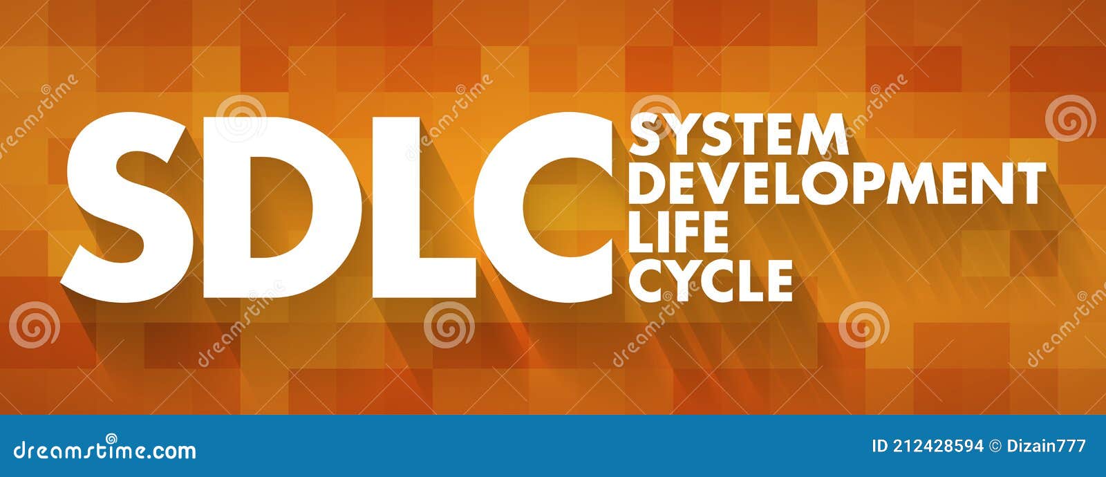 SDLC - System Development Life Cycle Acronym Royalty-Free Stock Image ...