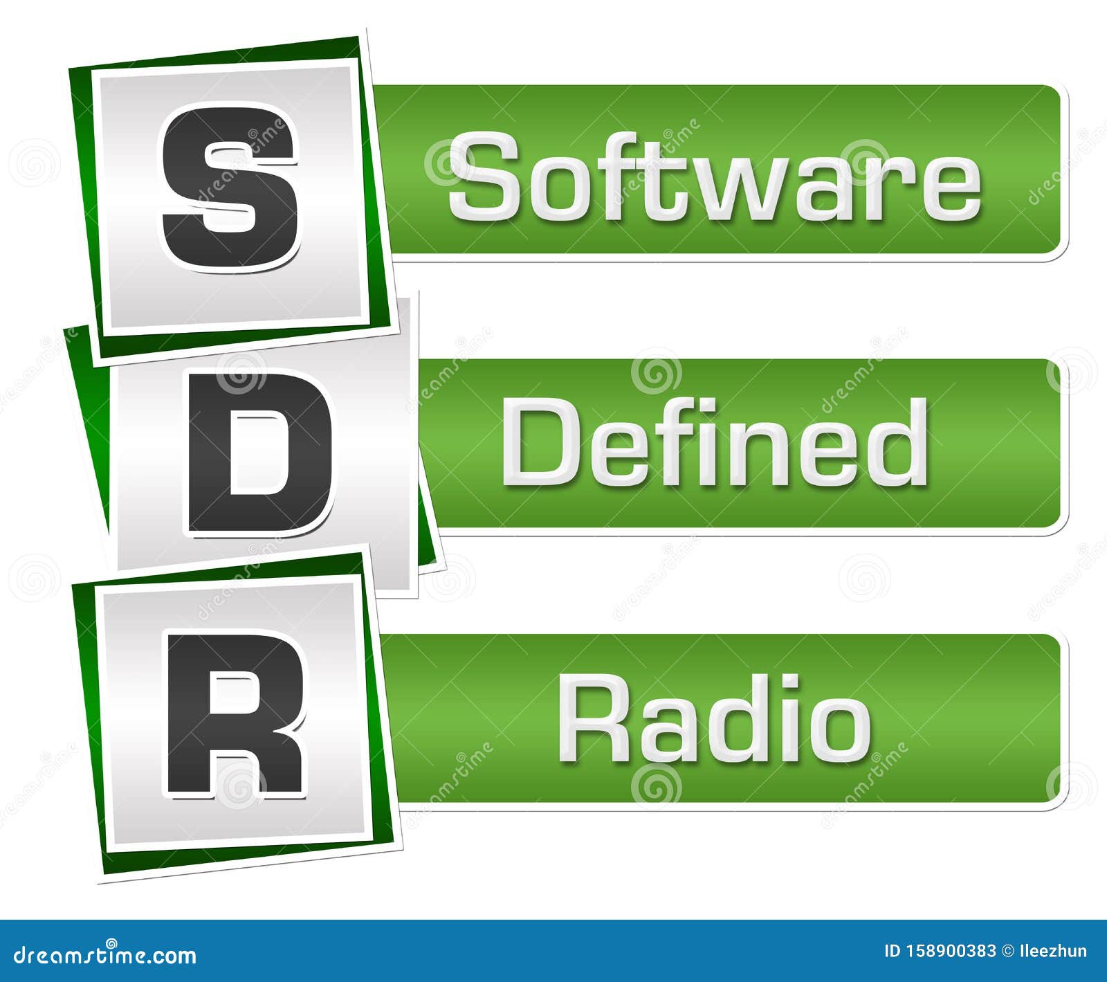 SDR - Software Defined Radio Green Grey Squares Vertical Stock ... SDR - Software Defined Radio Green Grey Squares Vertical Stock ...