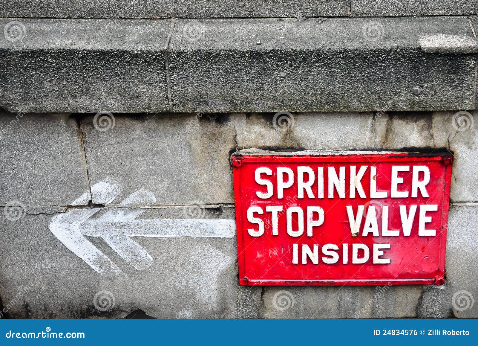 Señal de la regadera foto de archivo. Imagen de adentro - 24834576