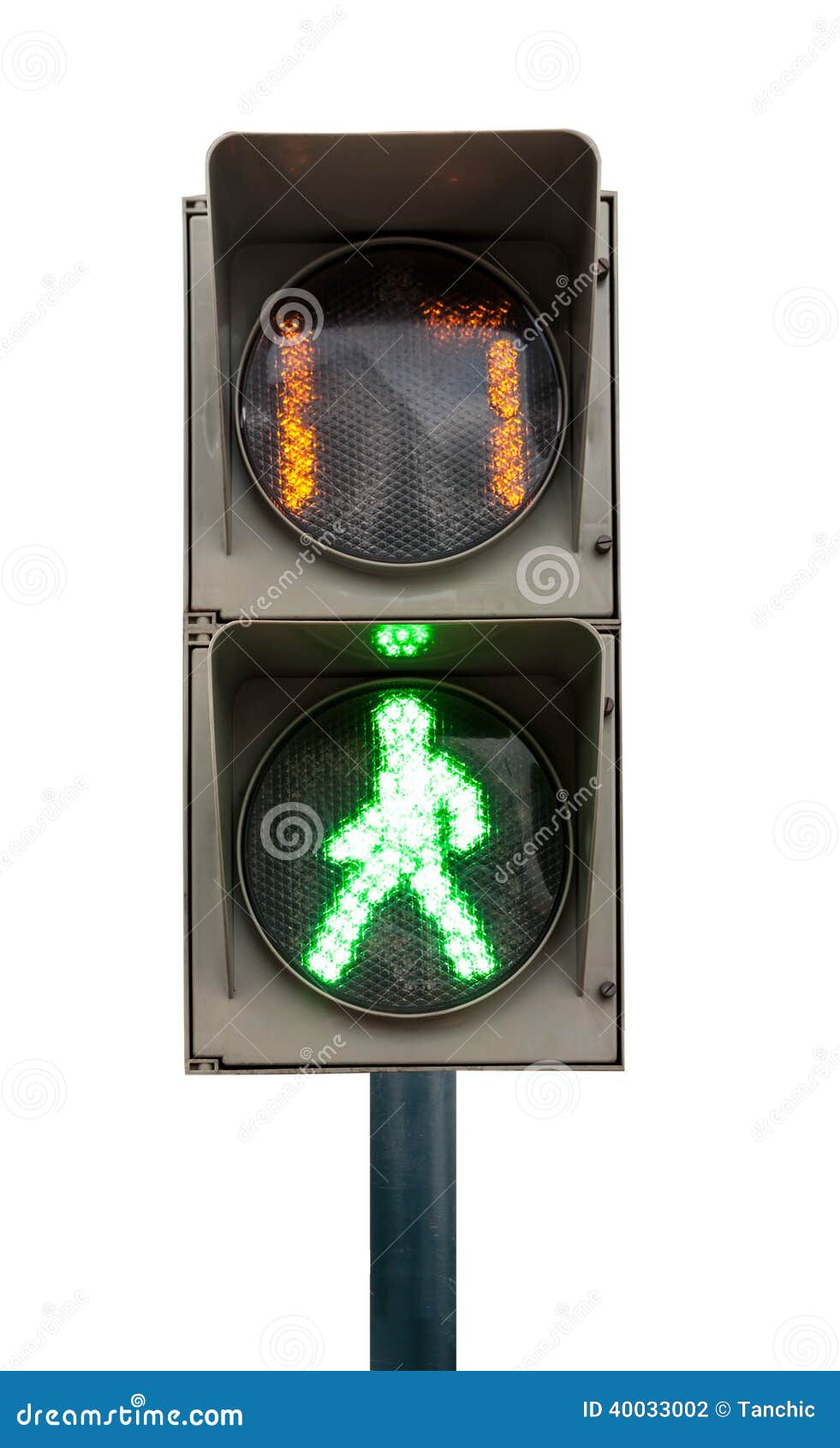 Señal verde de un semáforo foto de archivo. Imagen de gerencia - 40033002