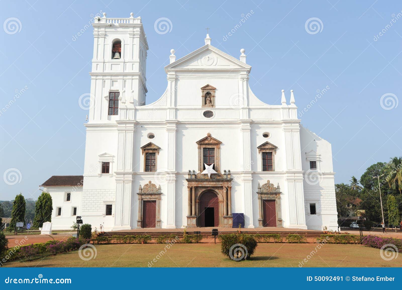 Se Cathedral in Old Goa , Goa Stock Image - Image of francis, landmark ...