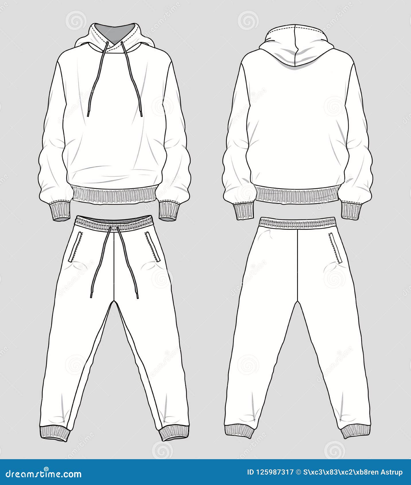 Se Divierte La Plantilla De La Ropa Ilustración del Vector ...