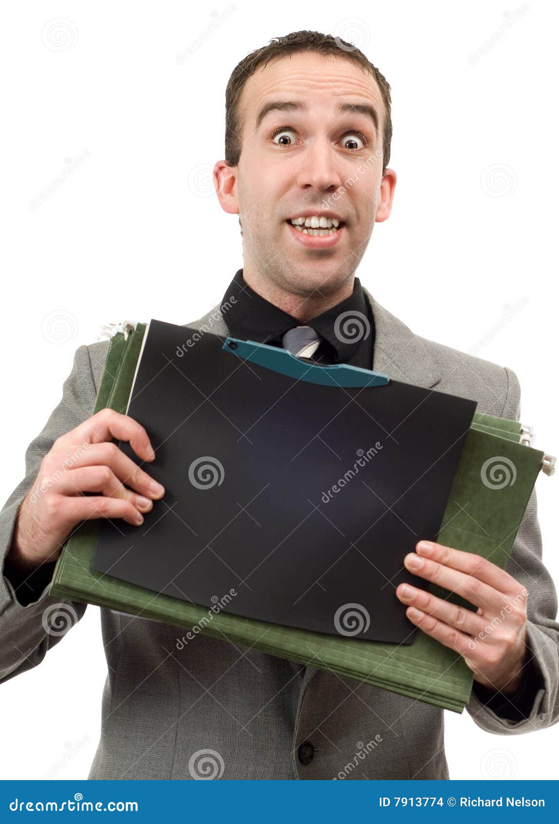 Se retenir de fichiers photo stock. Image du écritures - 7913774