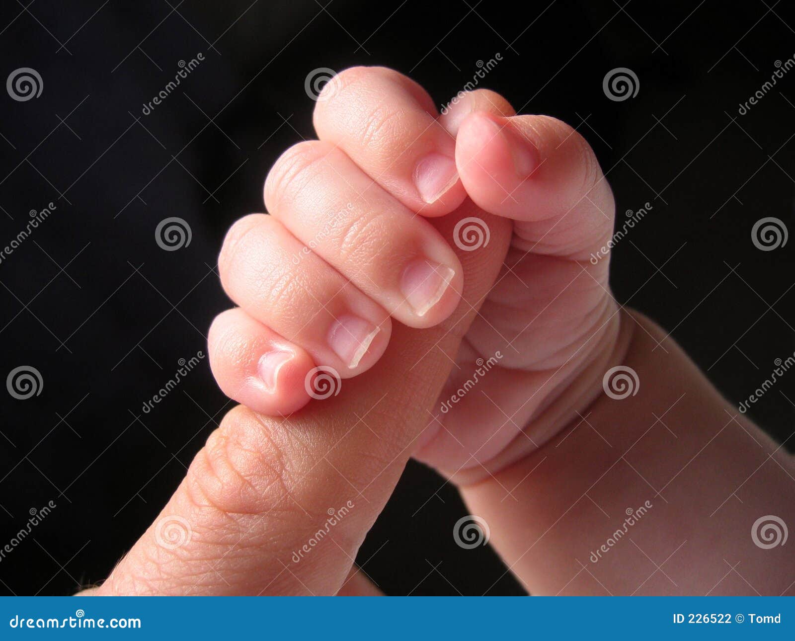 Se retenir en fonction photo stock. Image du bébé, pureté - 226522