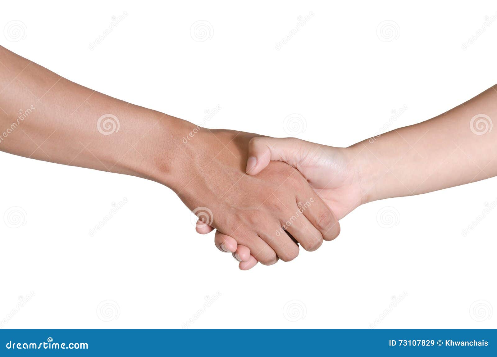 Se Serrer La Main De Deux Personnes Masculines Image stock - Image du ...