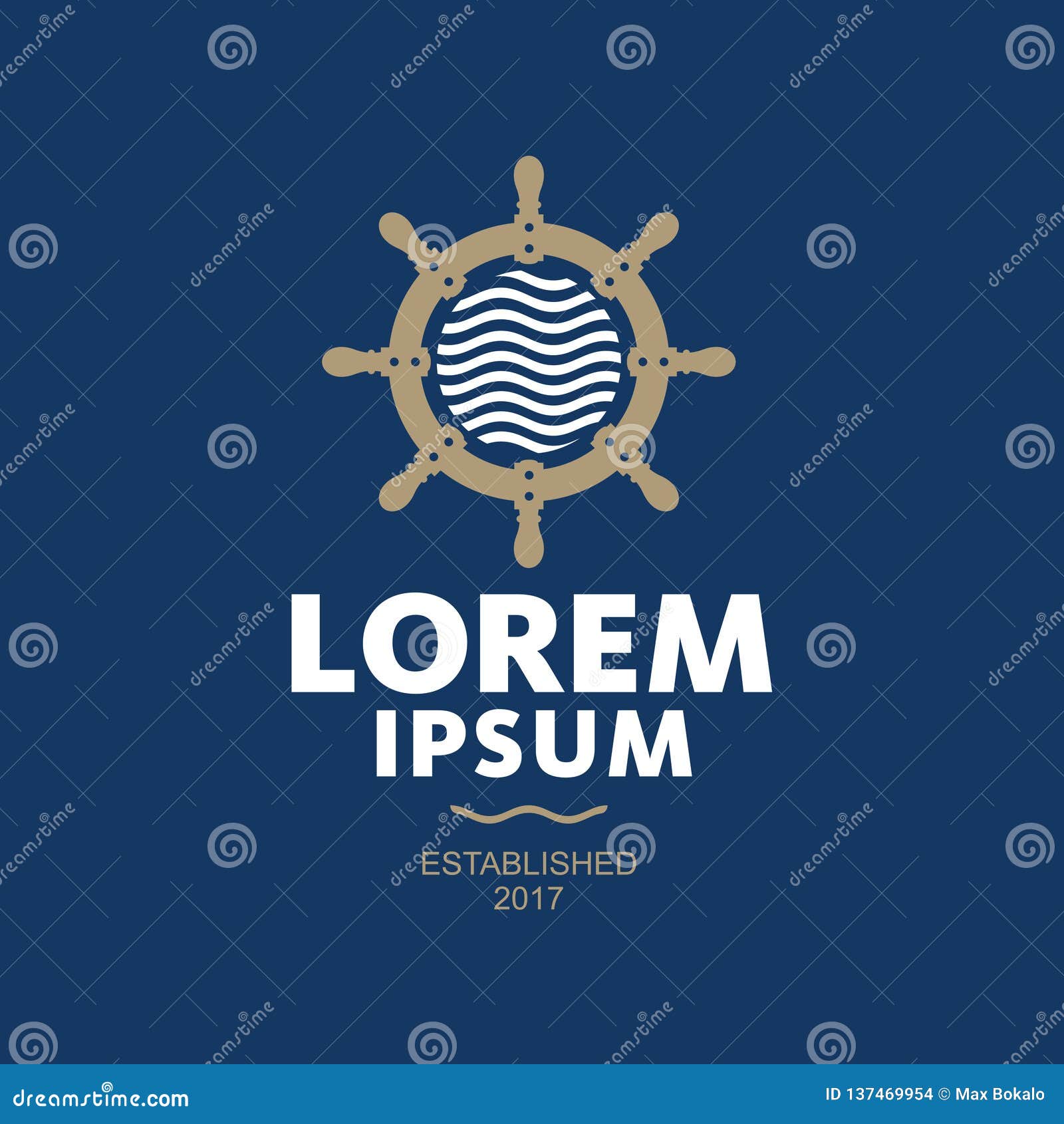 Sea Abstract Beauty Vector Logo Stock Vector - Illustration of beauty ...