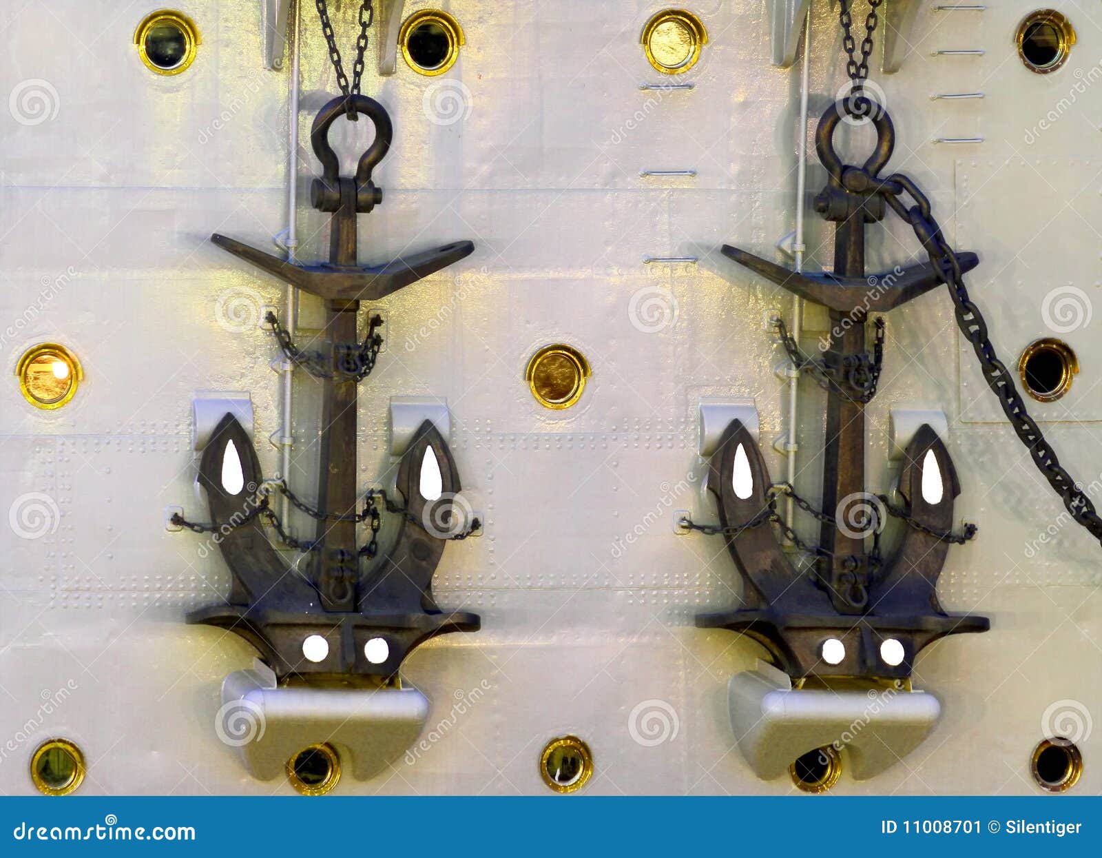 Sea anchors stock image. Image of military, rope, ancient - 11008701