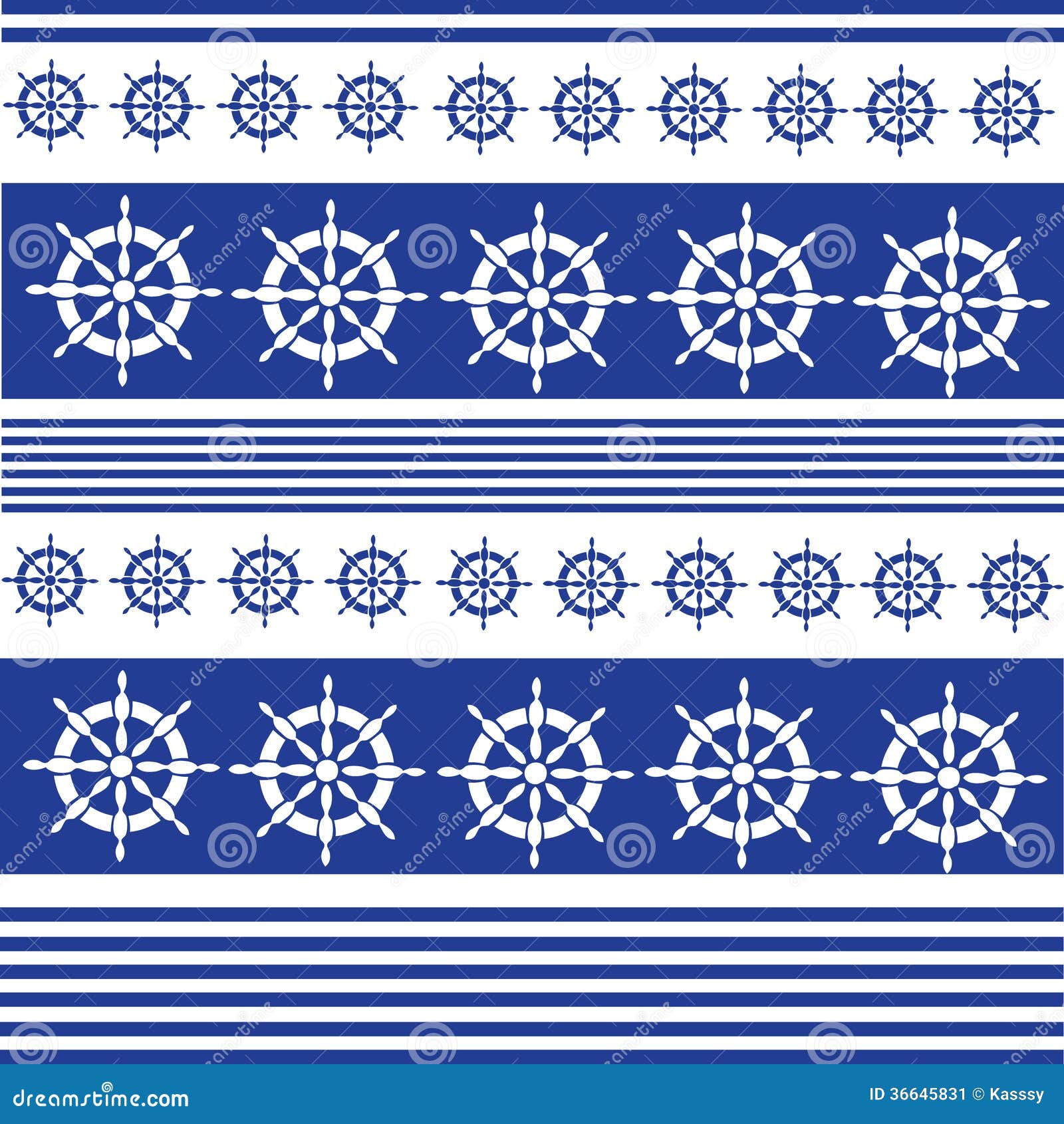 Sea Anchors Pattern Royalty-Free Stock Photo | CartoonDealer.com #36645831