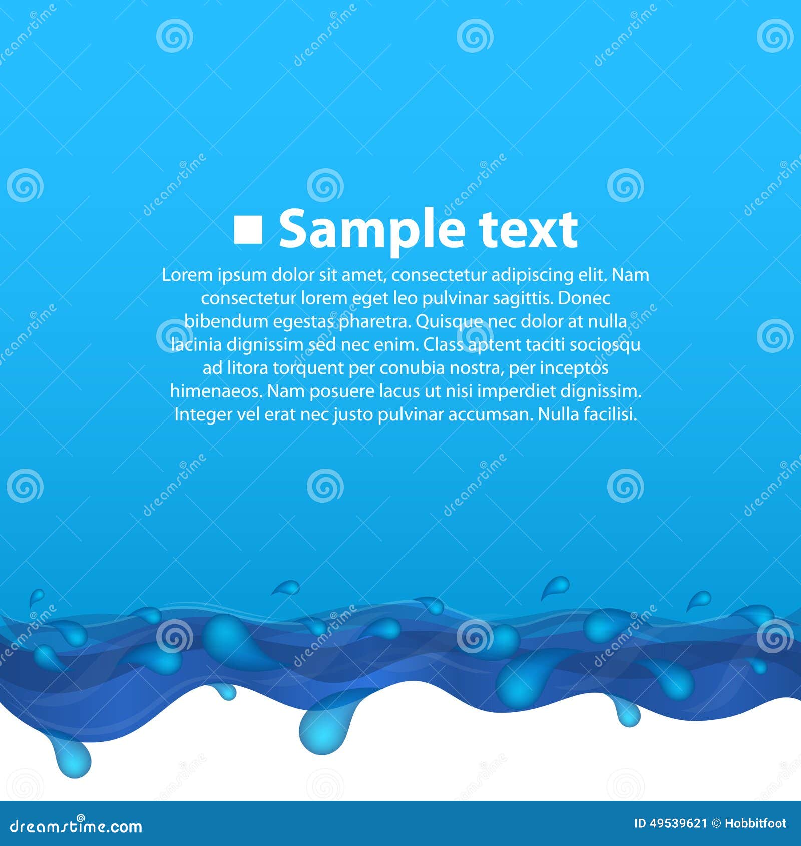 Sea background stock vector. Illustration of beach, blue - 49539621