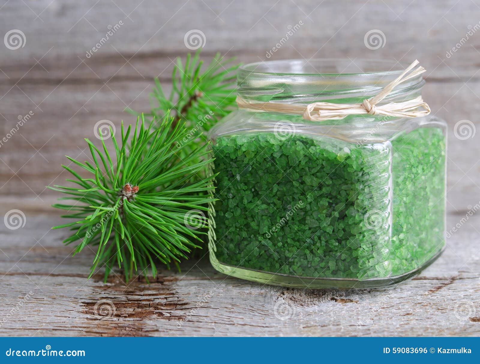 Sea Bath Salt with Pine Extract Stock Photo - Image of bath, care: 59083696