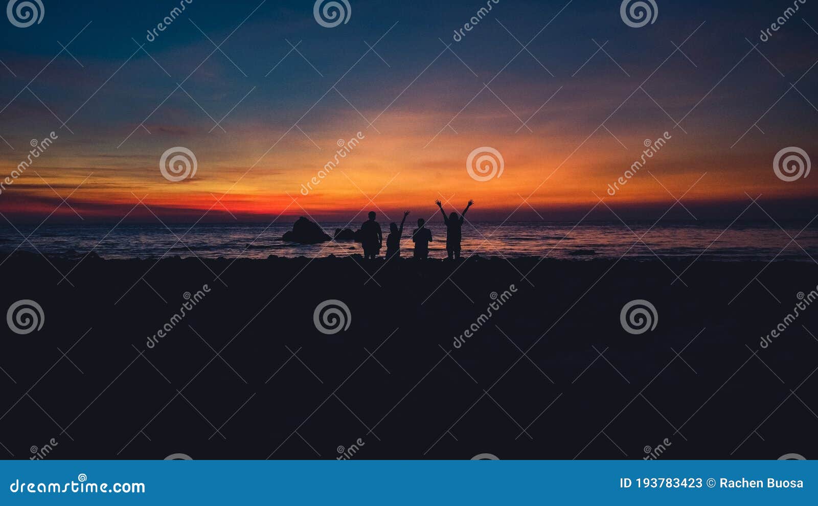 Sea and Beach in the Evening ,Sea View and Evening Stock Image - Image ...