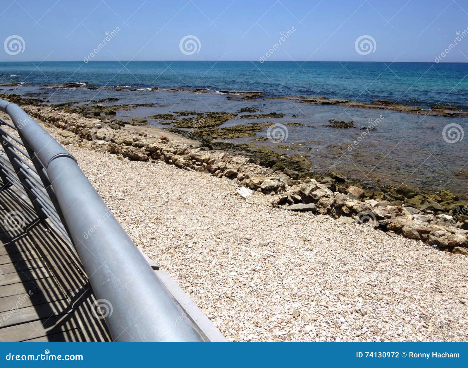 Sea Beach view stock photo. Image of baech, waves, pebbles - 74130972