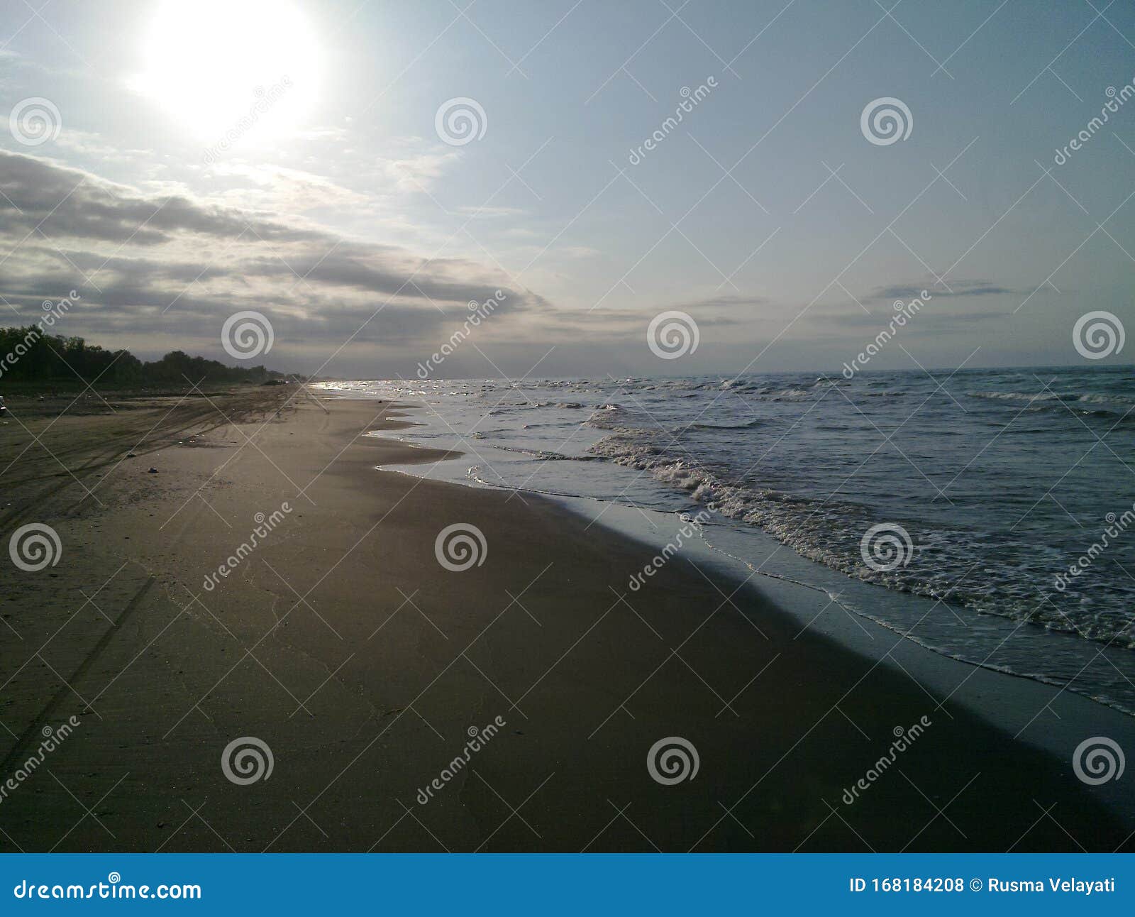 Sea and Beach Views, Beach Side View. Stock Photo - Image of summer ...