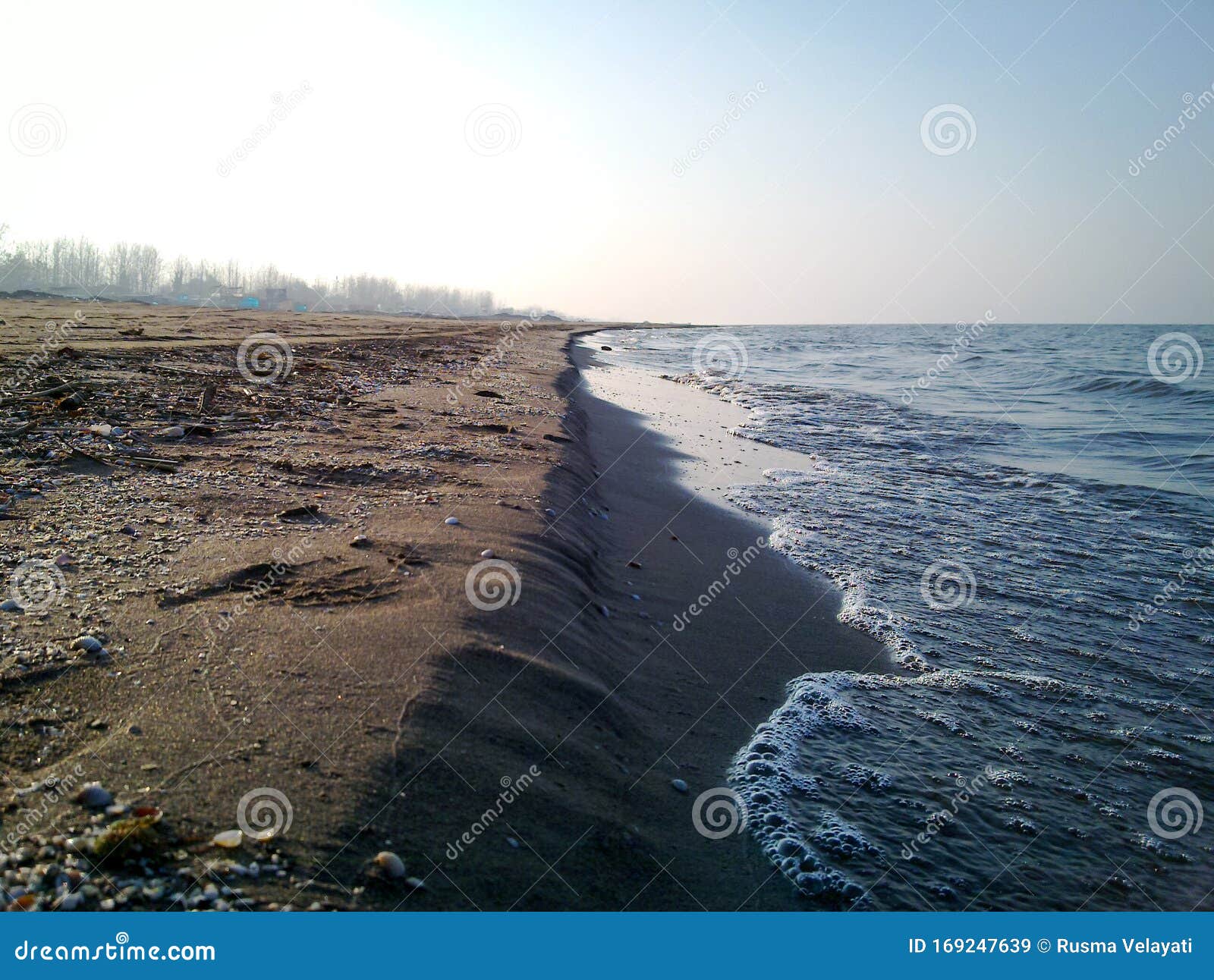 Sea and Beach Views, Beach Side View. Stock Image - Image of water ...