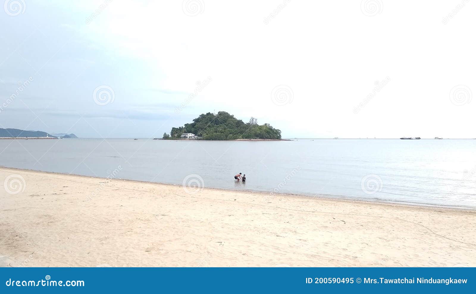 Sea beaches in chumphon stock image. Image of wind, ocean - 200590495