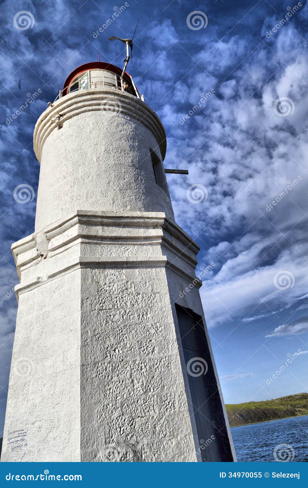Sea beacon stock image. Image of lighthouse, coastline - 34970055