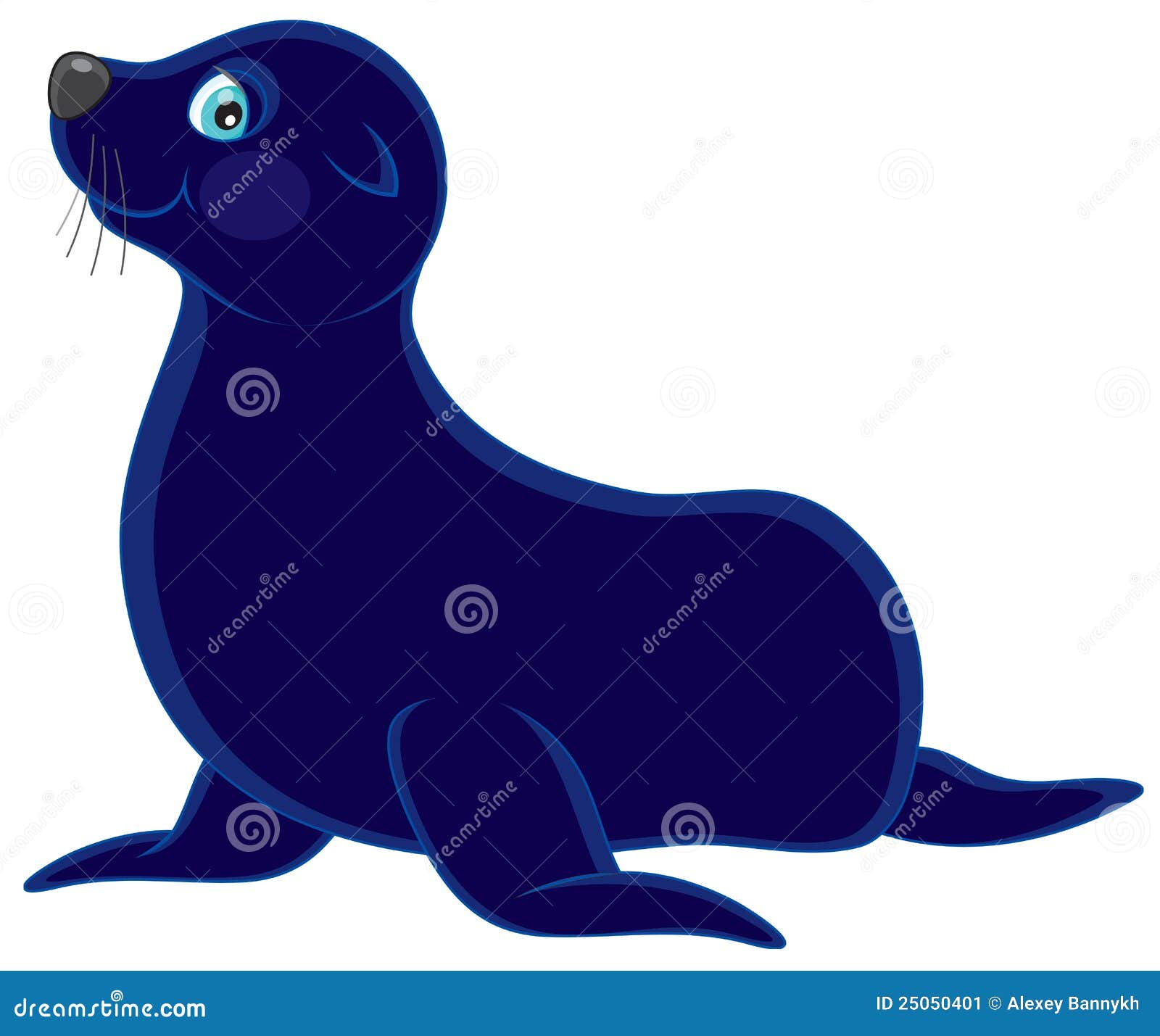 Sea bear stock vector. Illustration of wildlife, life - 25050401