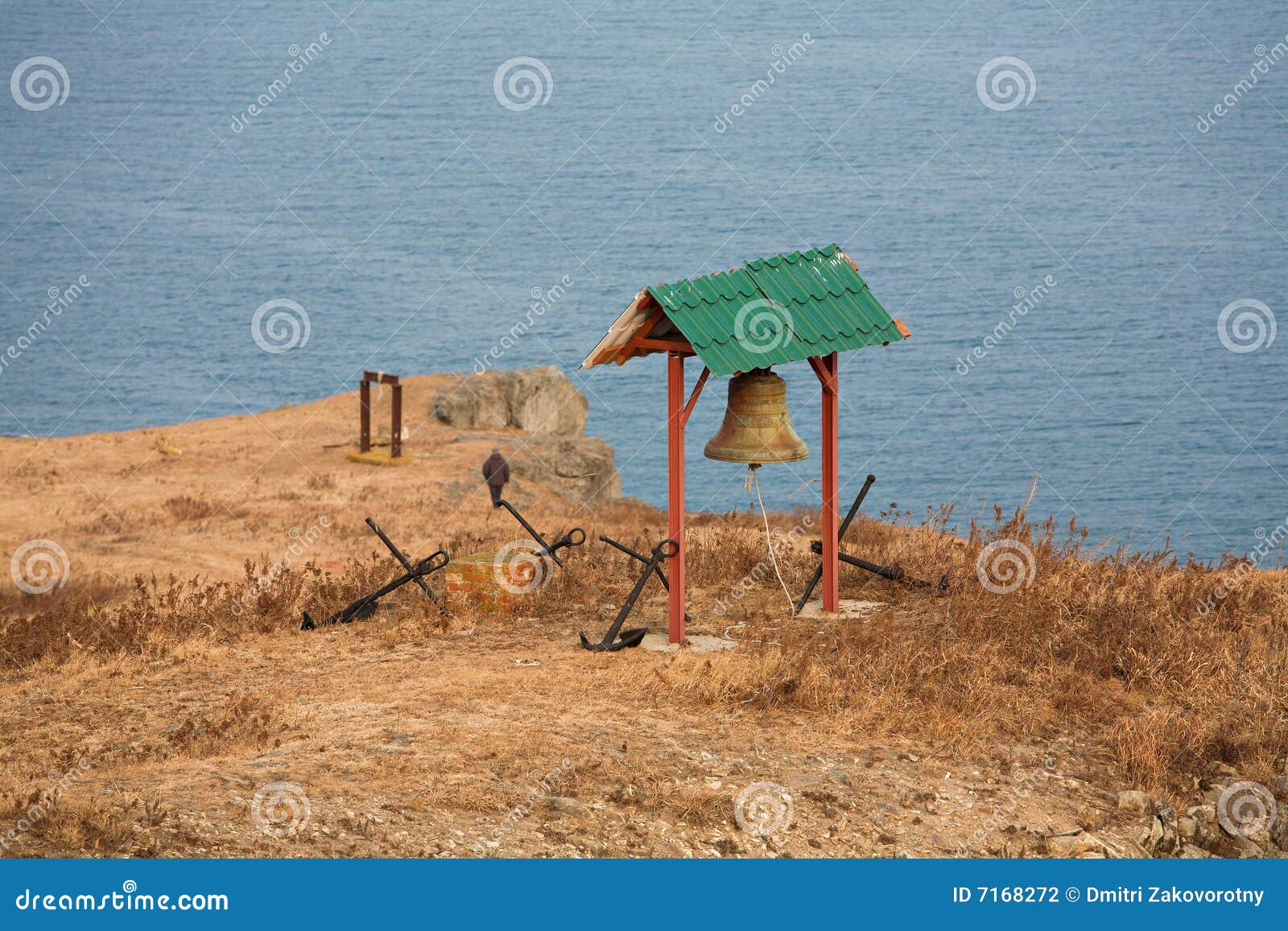 Sea bell stock photo. Image of winter, wind, ship, waves - 7168272