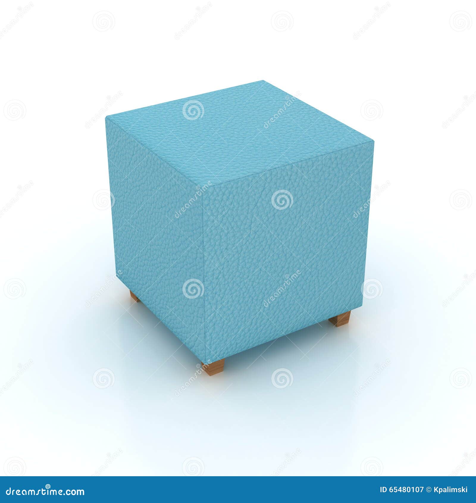 Sea blue cube seat stock illustration. Illustration of blue - 65480107