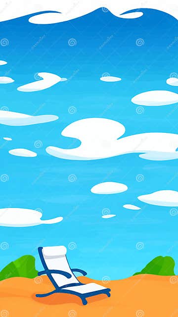 Sea Blue Sky Horizon Landscape Illustration Stock Vector - Illustration ... Sea Blue Sky Horizon Landscape Illustration Stock Vector - Illustration ...
