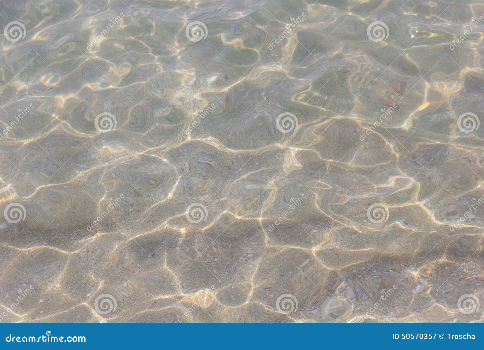 Sea Bottom Texture, Yellow Sand Waves in Shallow Water Stock Image ...