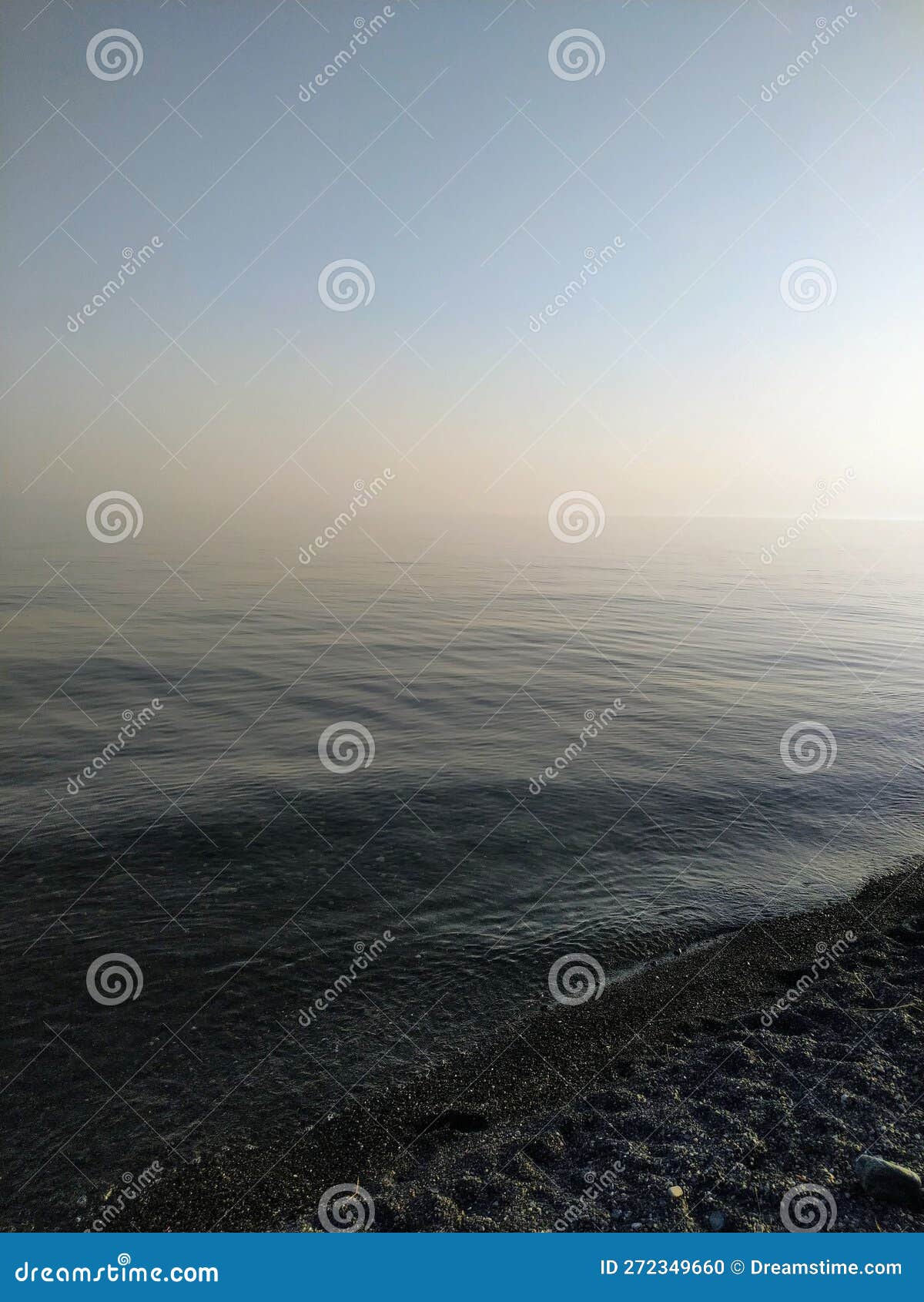 Sea so calm stock photo. Image of sunrise, horizon, wave - 272349660