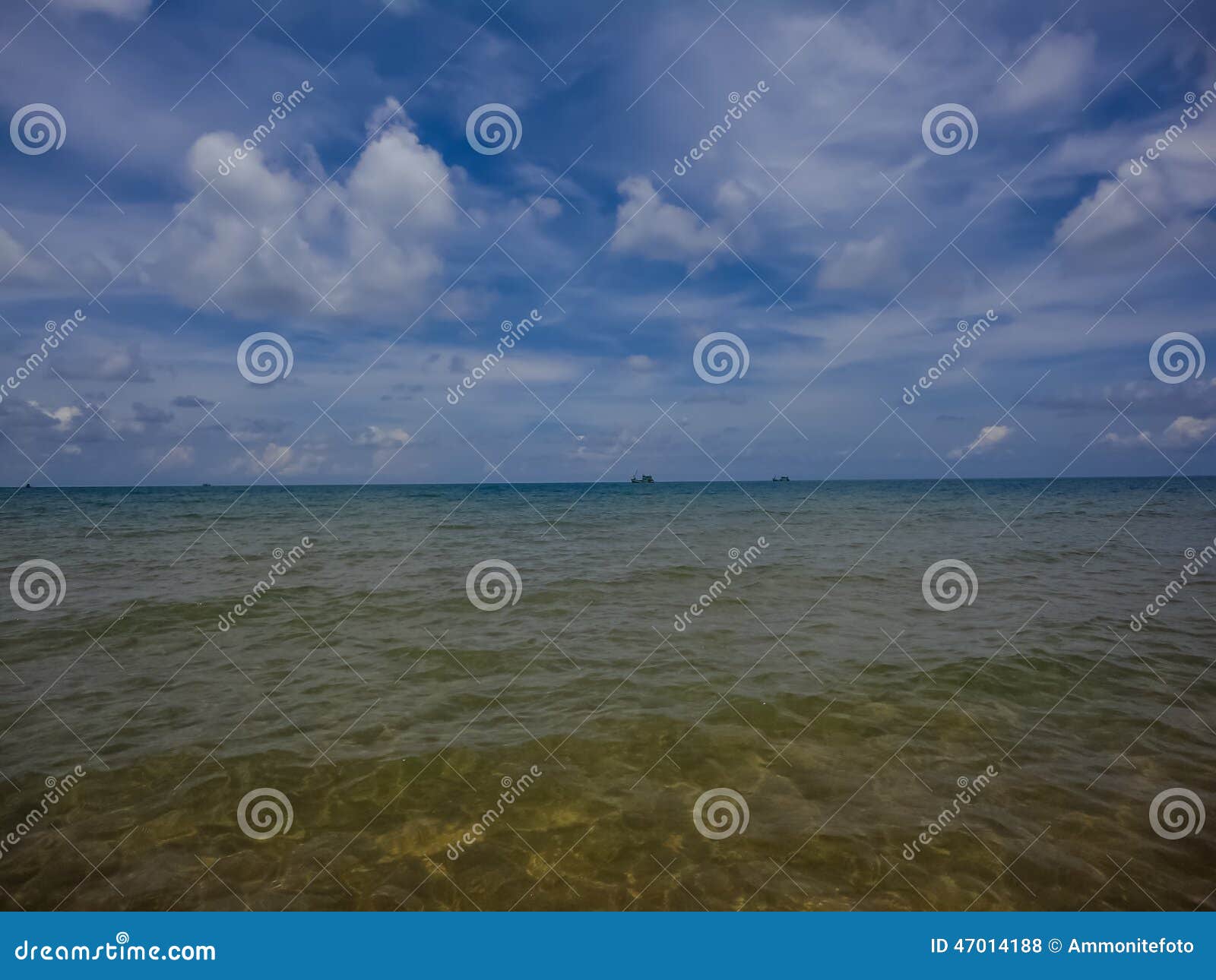 Sea at Cambodia stock photo. Image of destination, ocean - 47014188