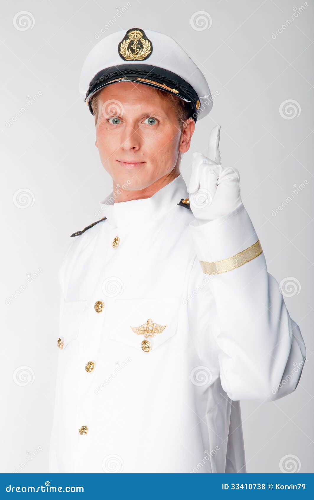 Sea captain stock photo. Image of captain, direction - 33410738