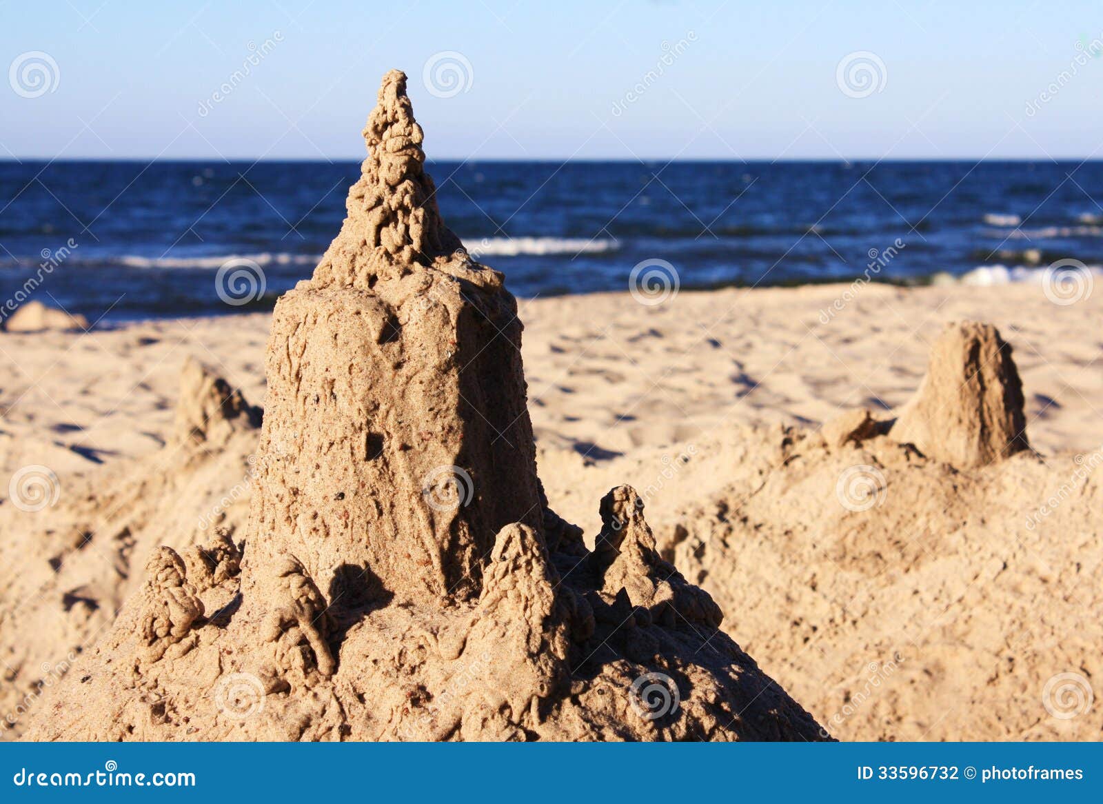 Sea castle stock photo. Image of florida, tropical, sand - 33596732