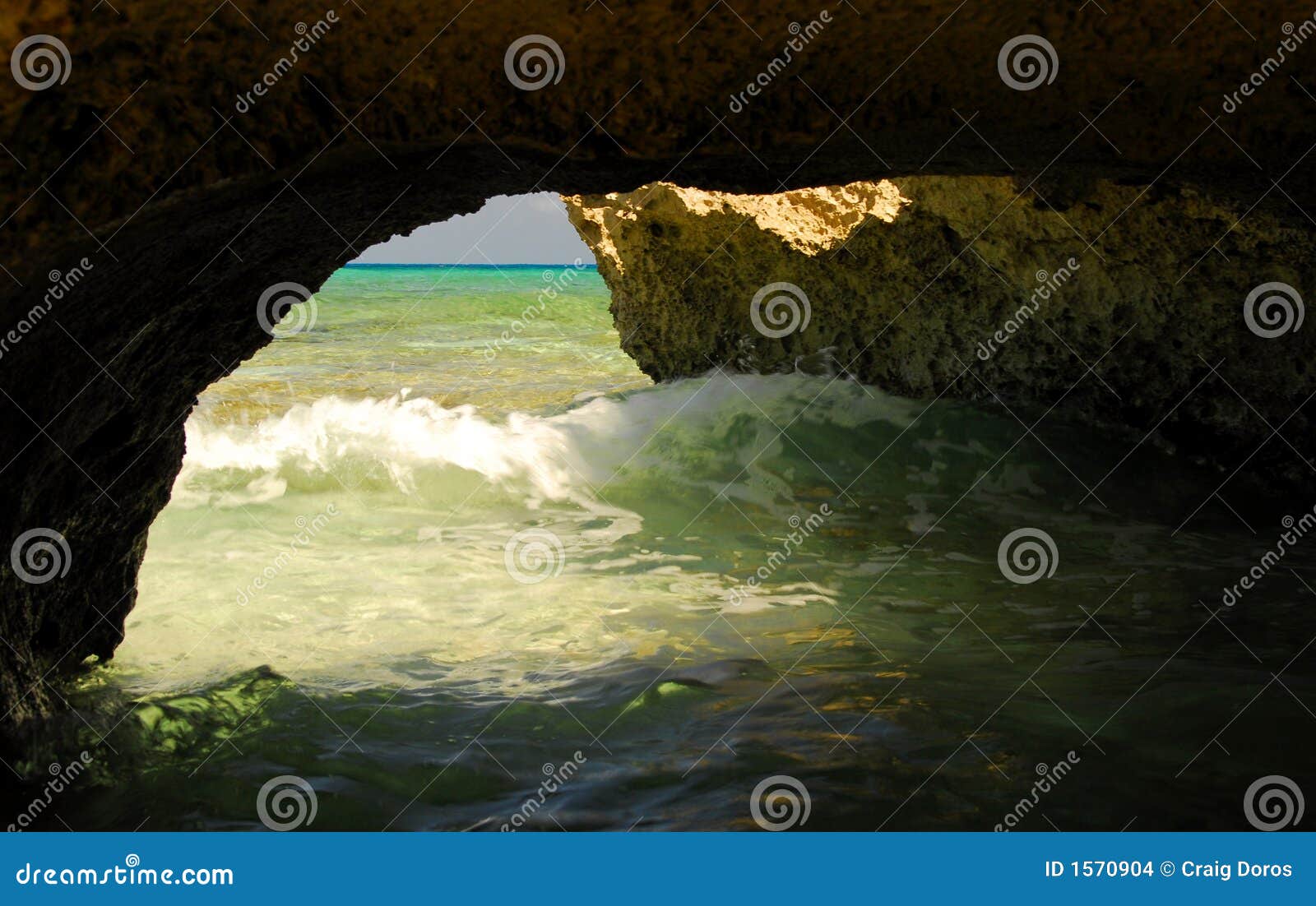 Sea Cave stock photo. Image of coast, isolated, coastal - 1570904