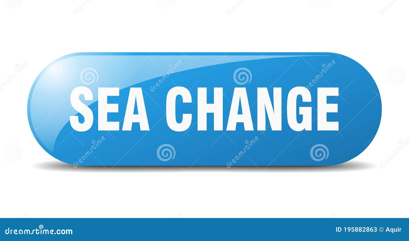 Sea Change Button. Sea Change Sign. Key. Push Button Stock Vector ...