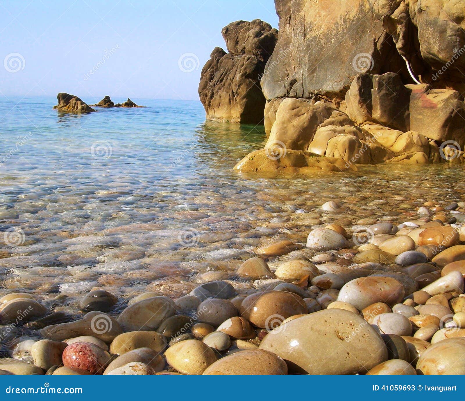 Sea cliff stock image. Image of cliff, smooth, holiday - 41059693