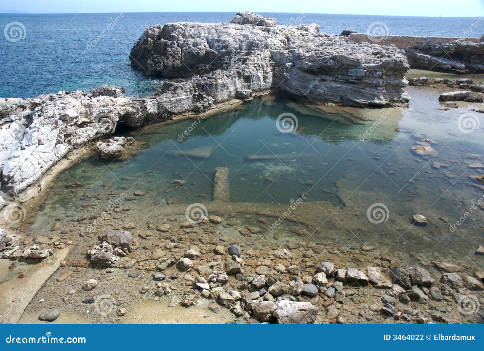 Sea cliffs in Tuscany stock photo. Image of dreams, color - 3464022