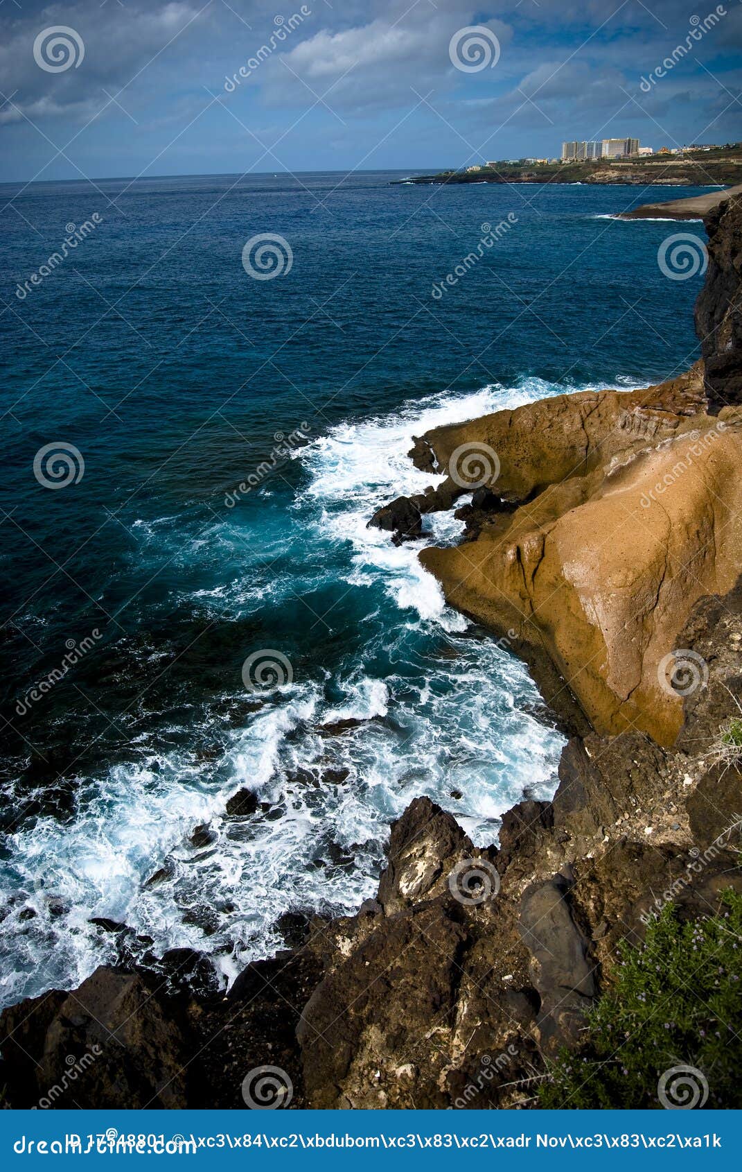 Sea coast stock image. Image of atlantic, scene, dream - 17548801